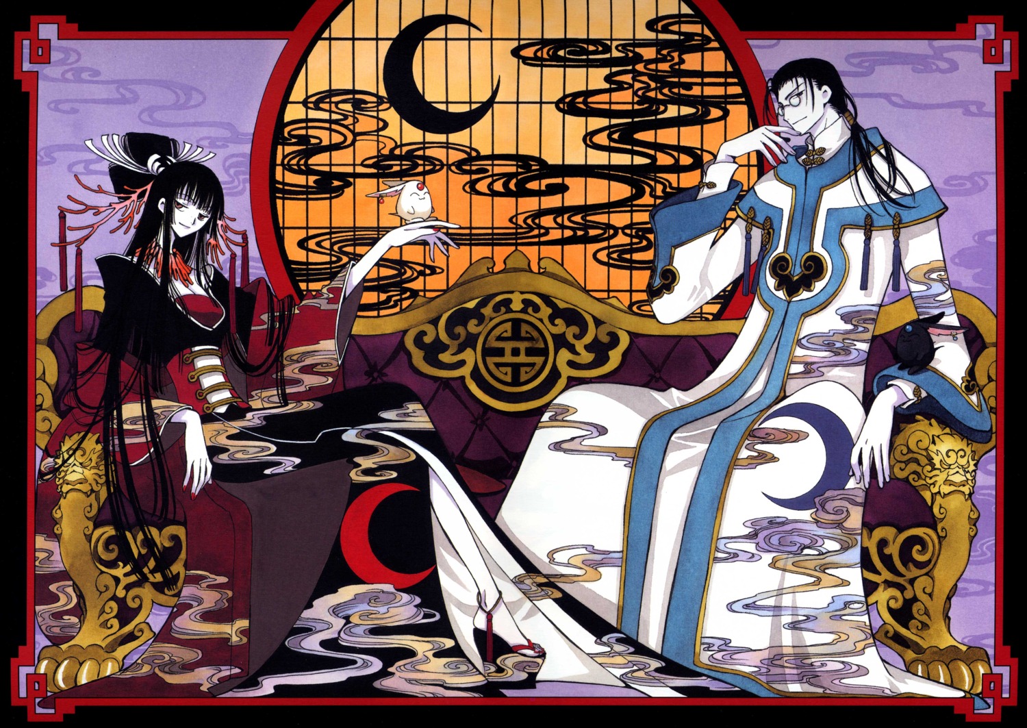clamp xxxholic ichihara yuuko mokona | #23547 | yande.re